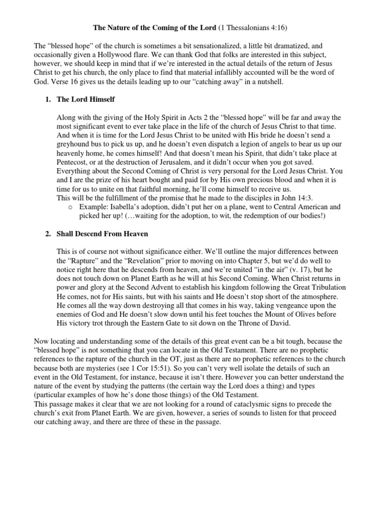 2007.12.02.E Nature of Coming of The Lord - Lee Cadenhead - 59082056510 ...