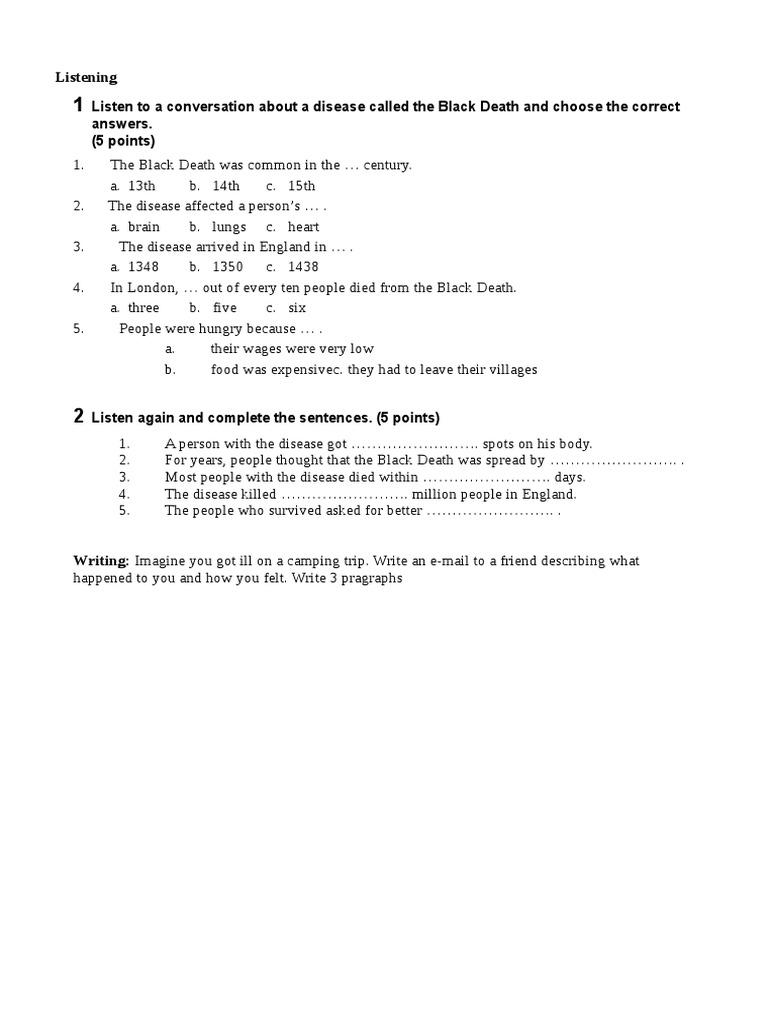 Listening 4 Unit 7 | PDF