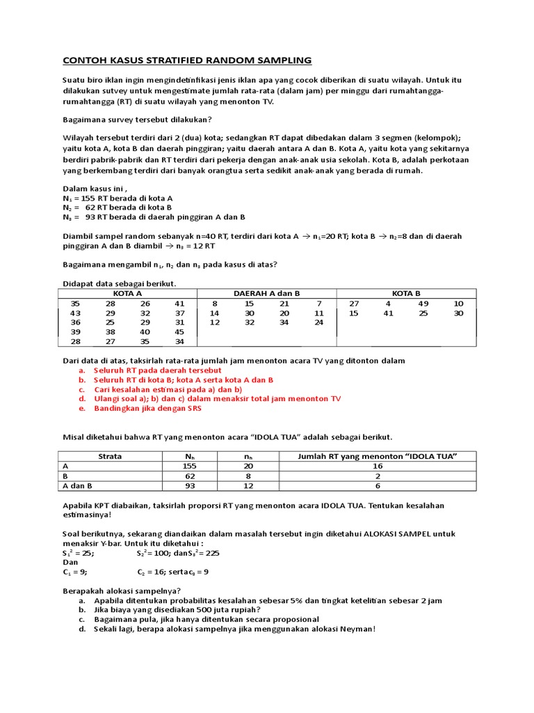 Contoh Soal | PDF | Metode & Bahan Ajar | Sains & Matematika