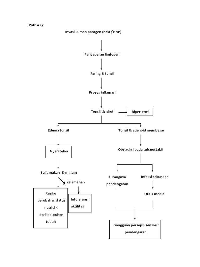 Pathway Tonsilitis | PDF