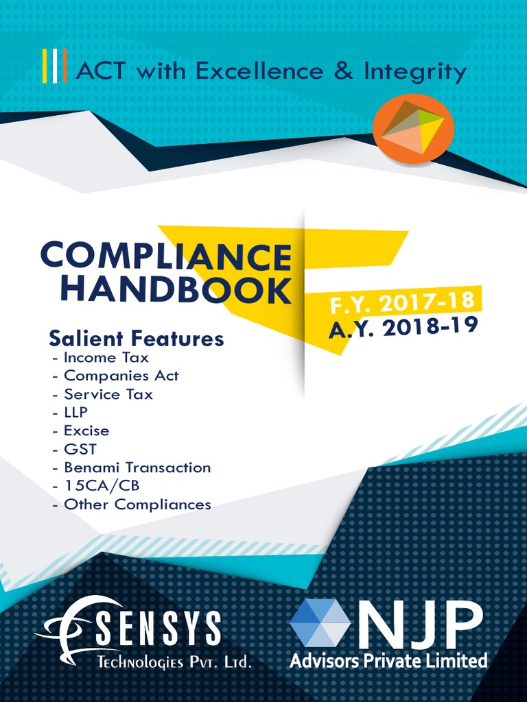 ComplianceHandBook PDF | PDF | Tax Deduction | Taxes