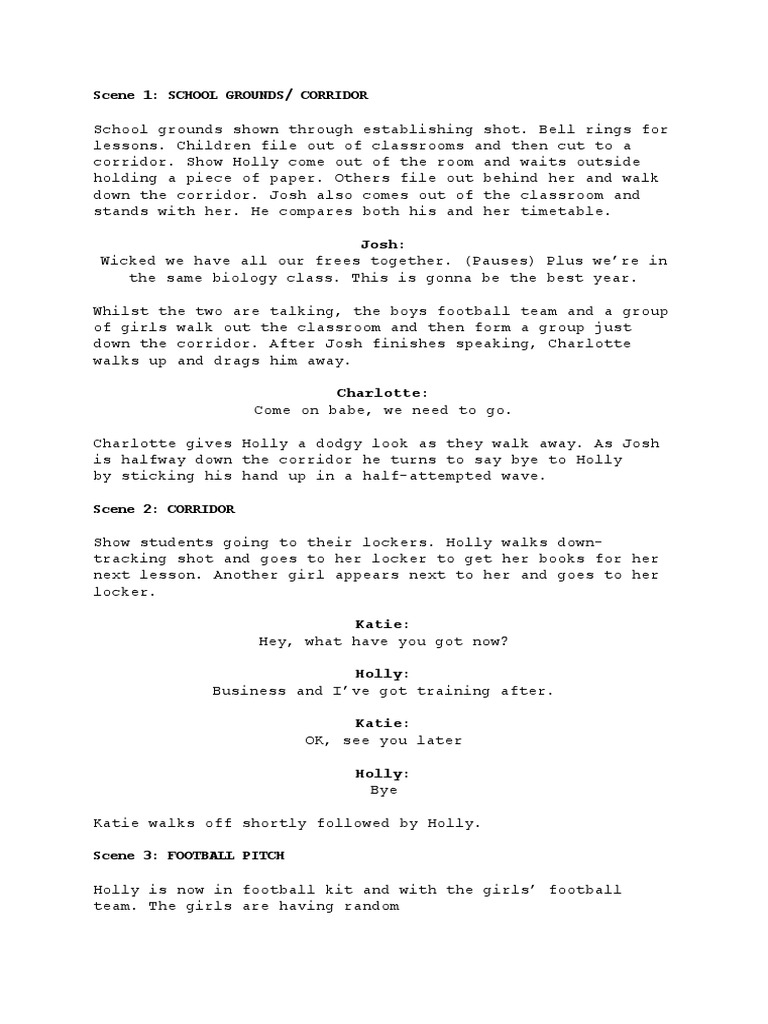 Script Revised | PDF | Leisure