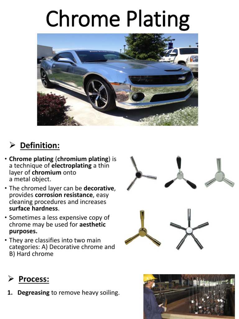 00 Chrome Plating | PDF | Chromium | Metals