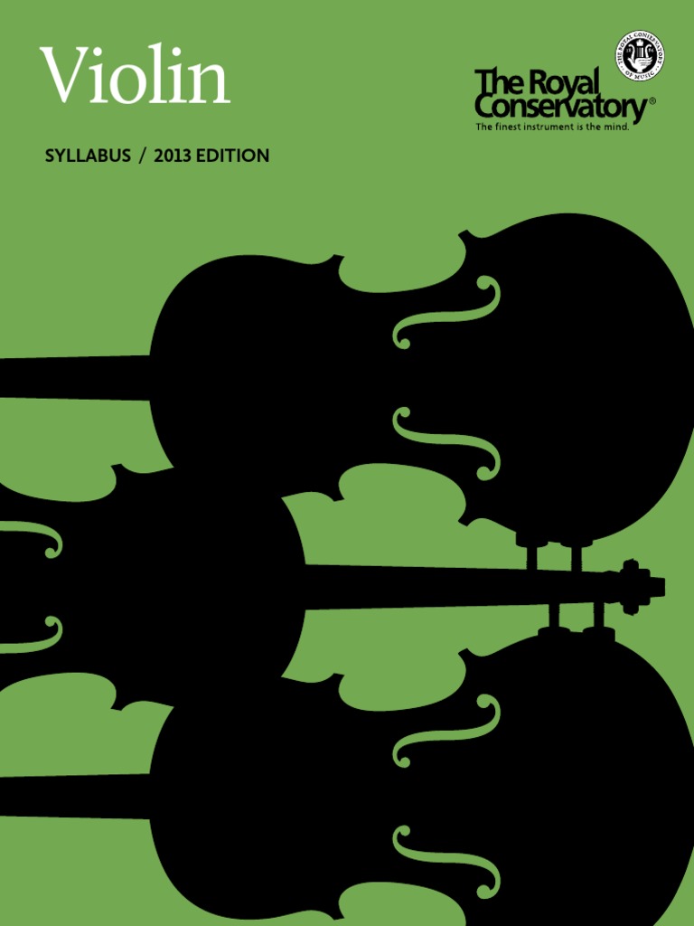 RCM Violin Syllabus PDF | PDF | Harmony | Concerto
