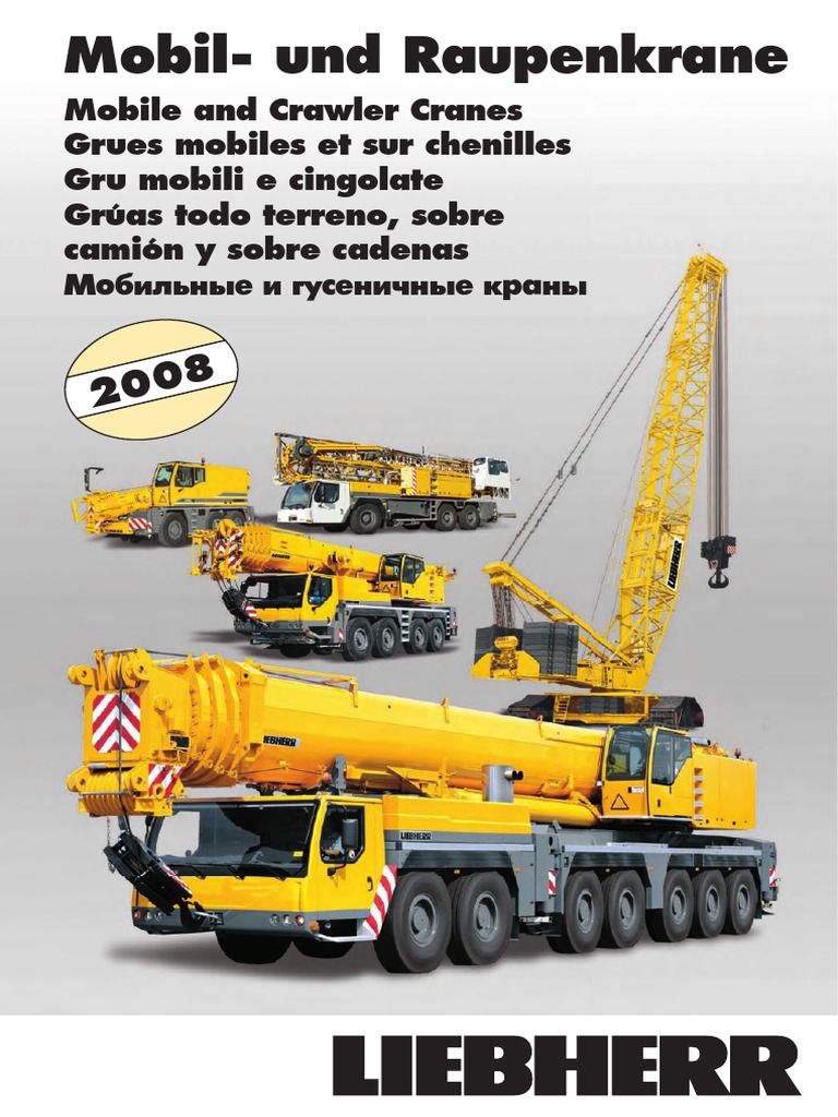 Mobile and Crawler Cranes Overview | PDF | Business