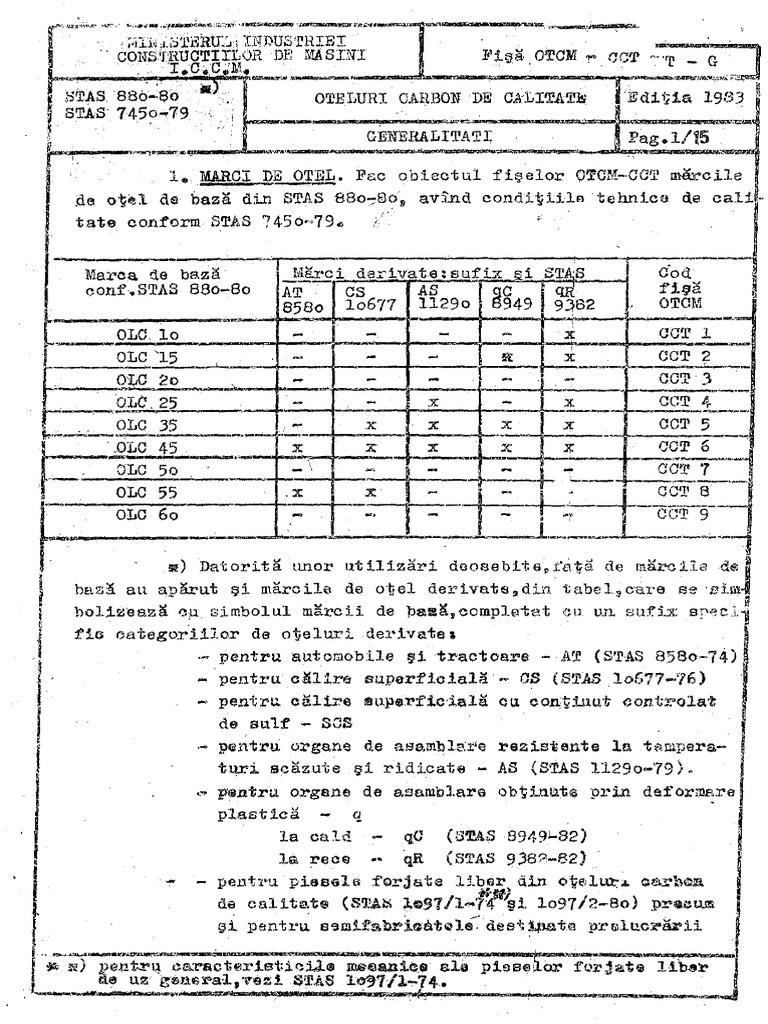 Oteluri Carbon de Calitate PDF | PDF