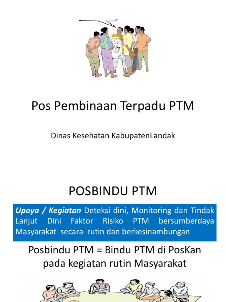 Posbindu PTM: Deteksi Dini Penyakit | PDF | Pengembangan Diri ...