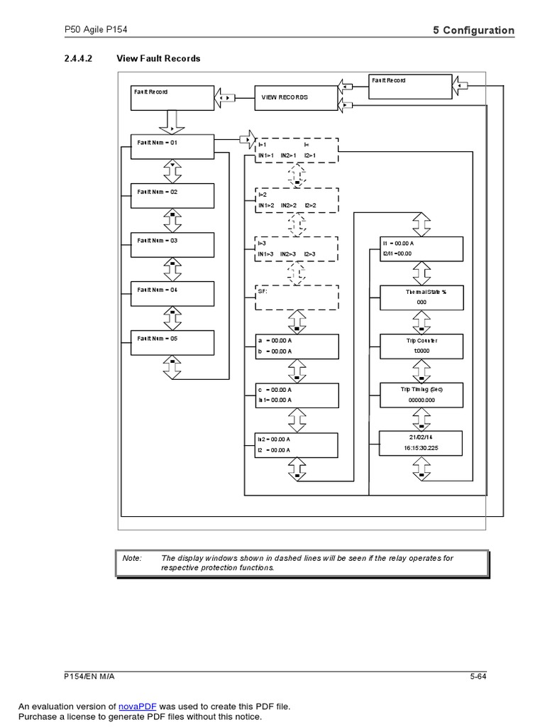 2.4.4.2 View Fault Records: P50 Agile P154 | PDF