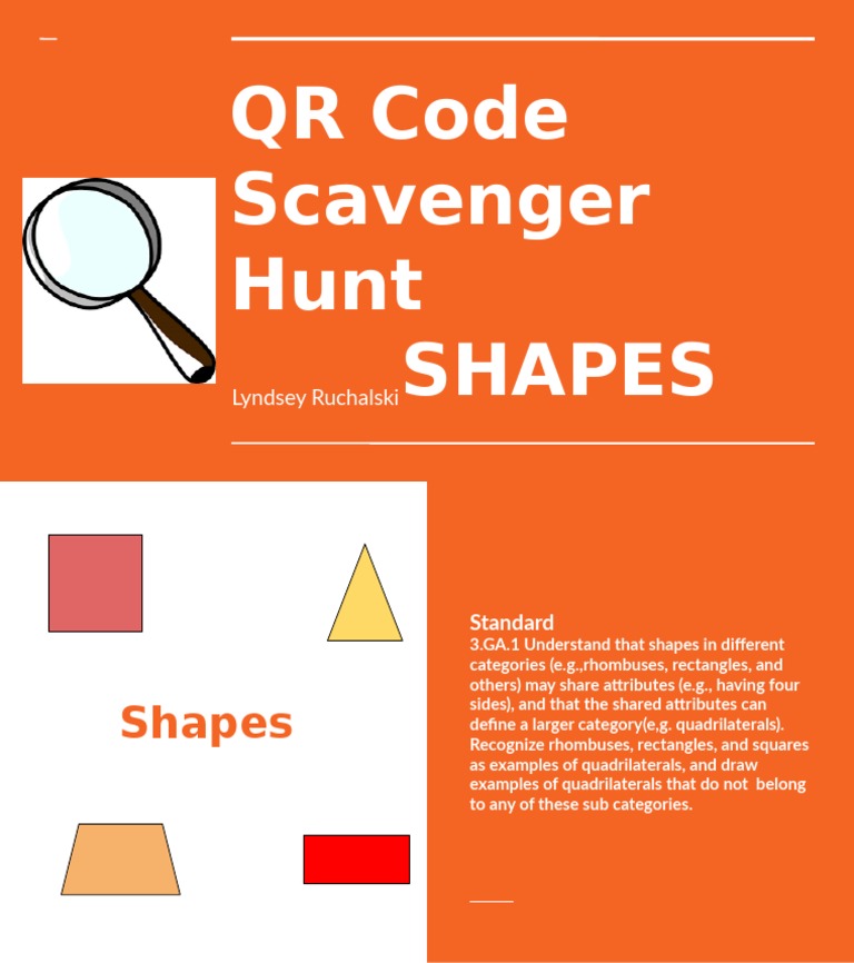 QR Scavenger Hunt | PDF