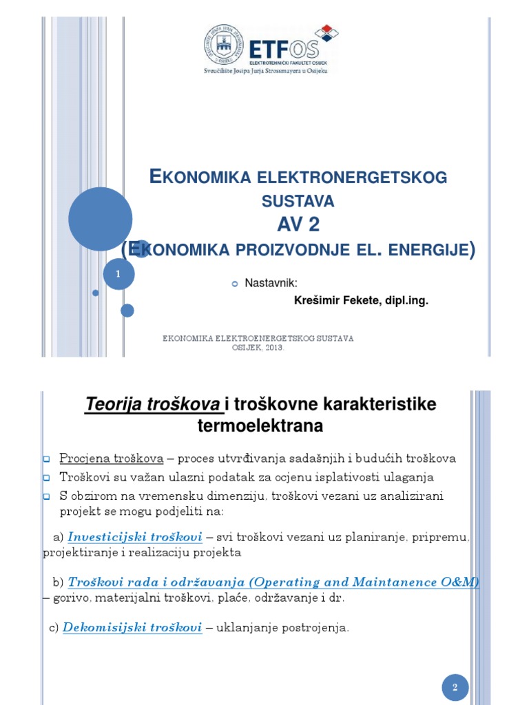 Ekonomika EES AV 2 PDF | PDF