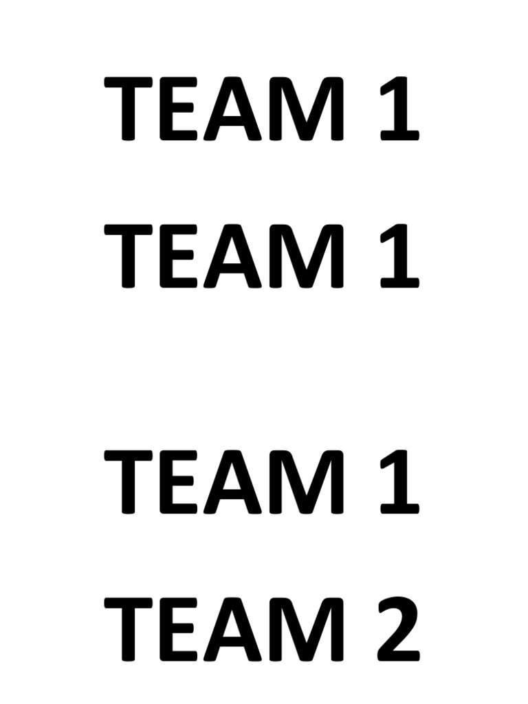 Team 1 | PDF