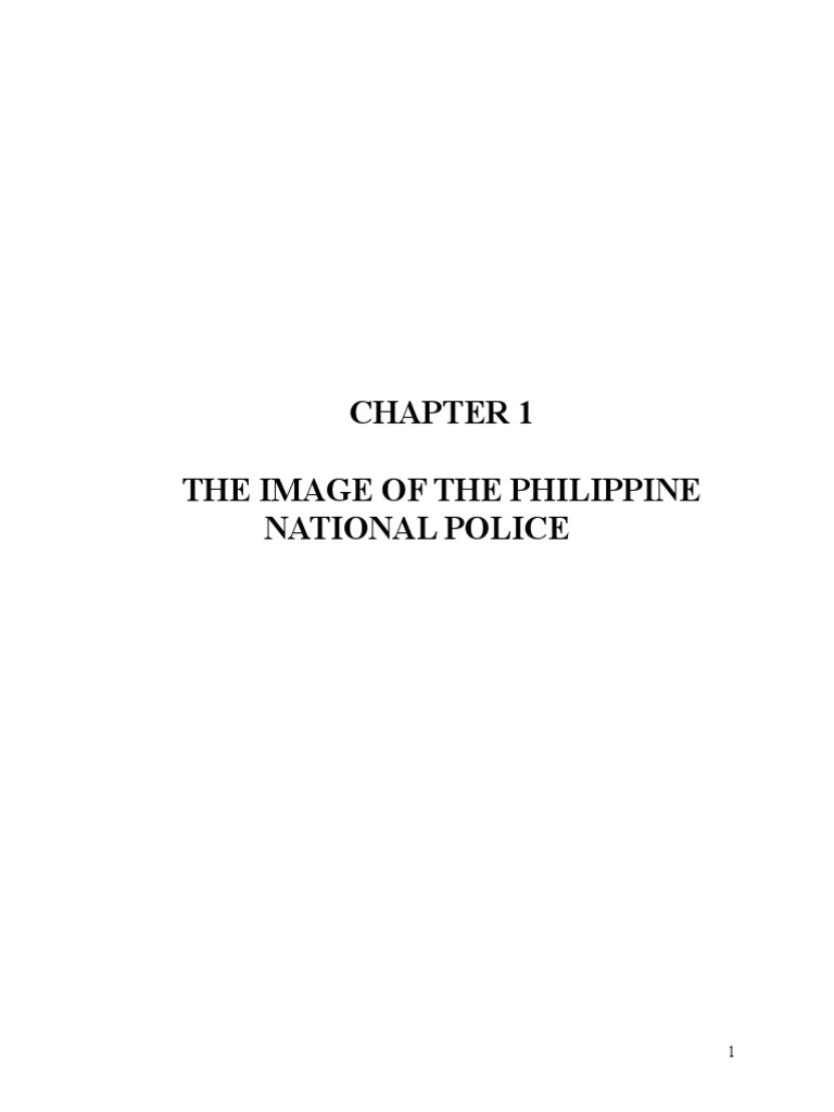 A Closer Look To The Philippine National 2 | PDF | Police Officer | Police