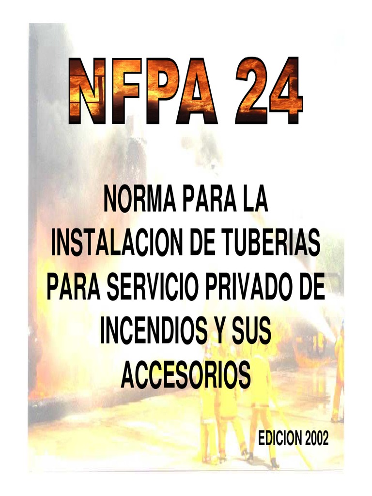 Nfpa 24 | PDF | Tubería (transporte de fluidos) | Science