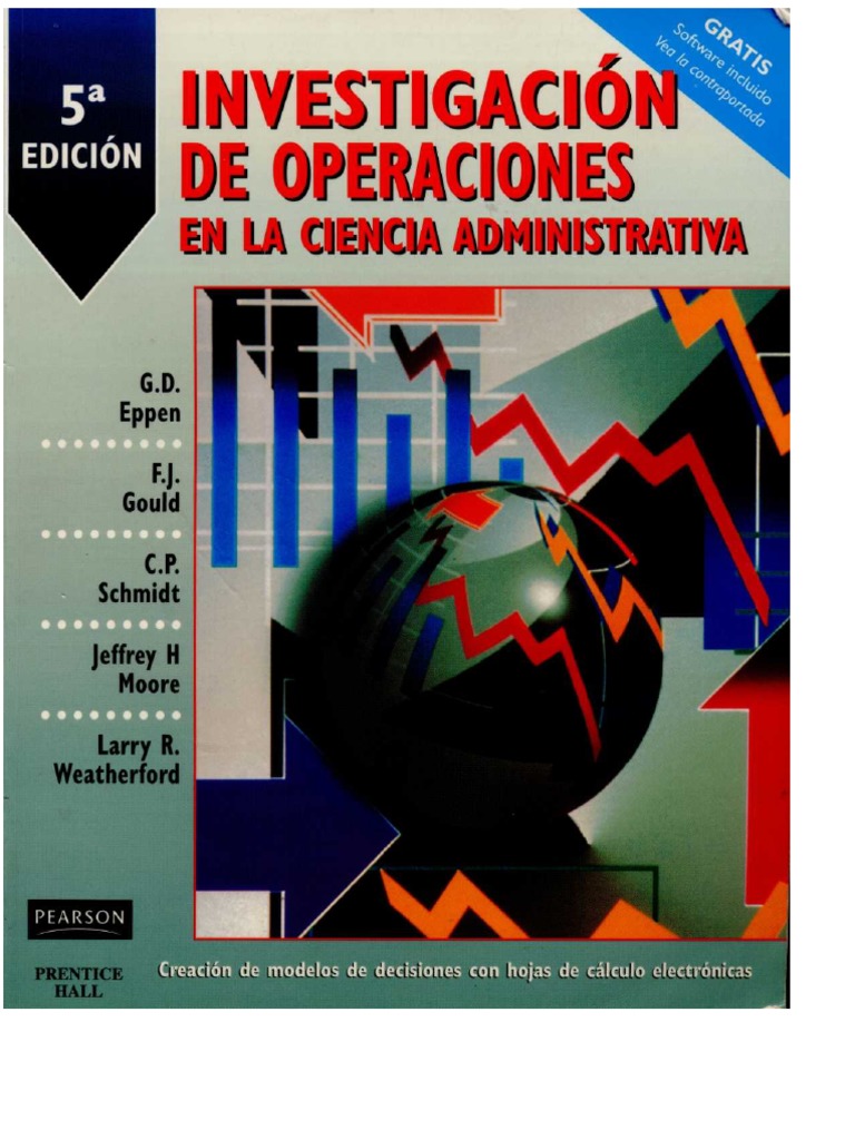 Investigacion de Operaciones en Las Ciencias Administrativas PDF | PDF