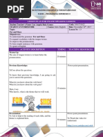 Simple Present Tense Lesson Plan | PDF | English Language | Lesson Plan