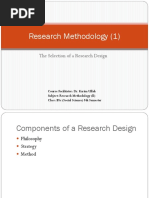 Research Strategy | PDF | Quantitative Research | Research Design