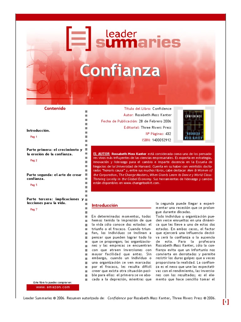 Confianza Pdf Pdf