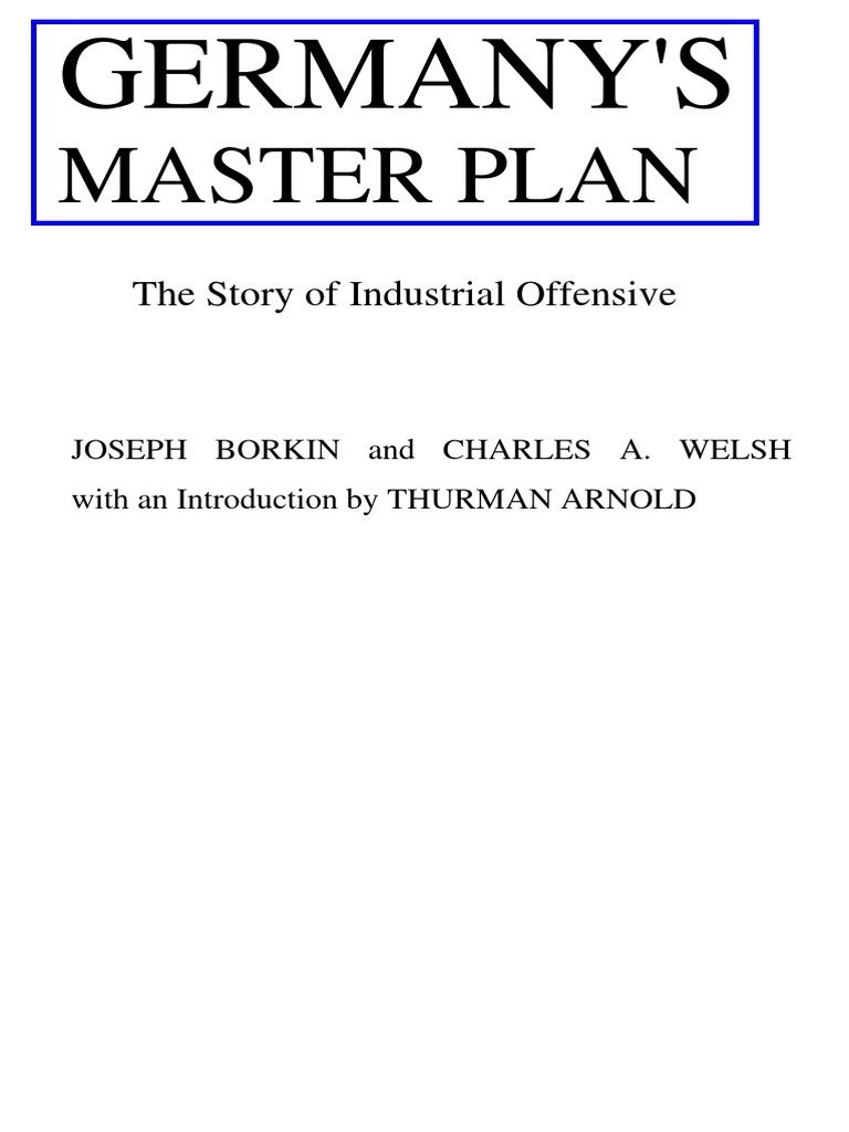 Germany's Master Plan | PDF | Chemical Warfare | Germany