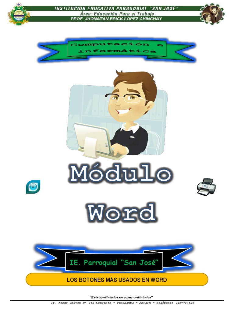 Botones Esenciales de Word y Sus Funciones | PDF | Virus de computadora ...