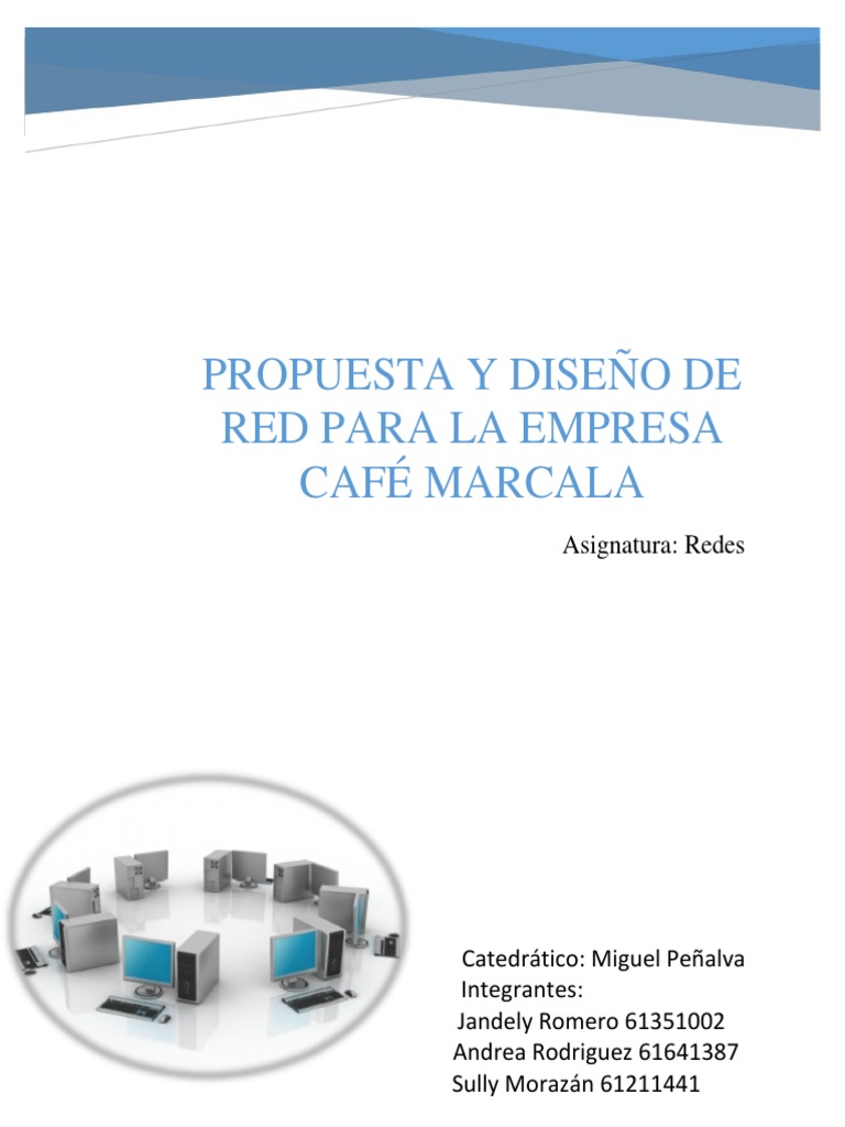 Proyecto Final Redes | PDF | Servidor (Computación) | Red de computadoras