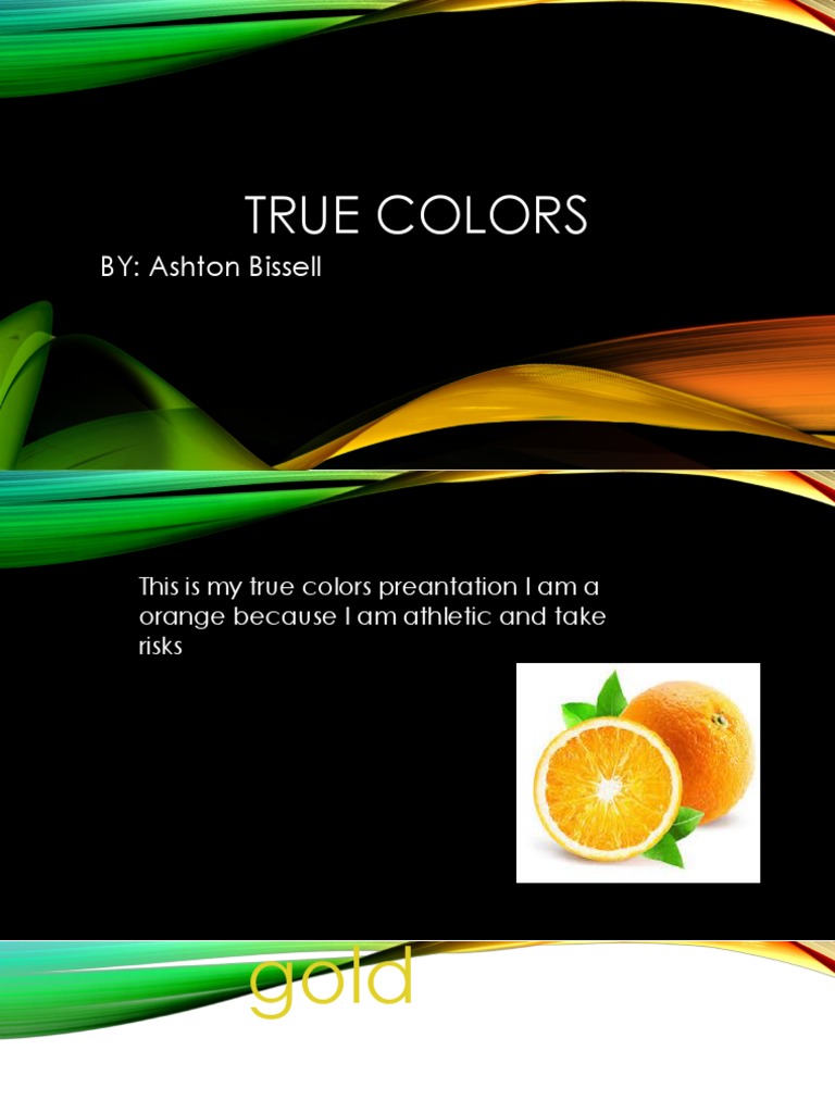 True Colors | PDF
