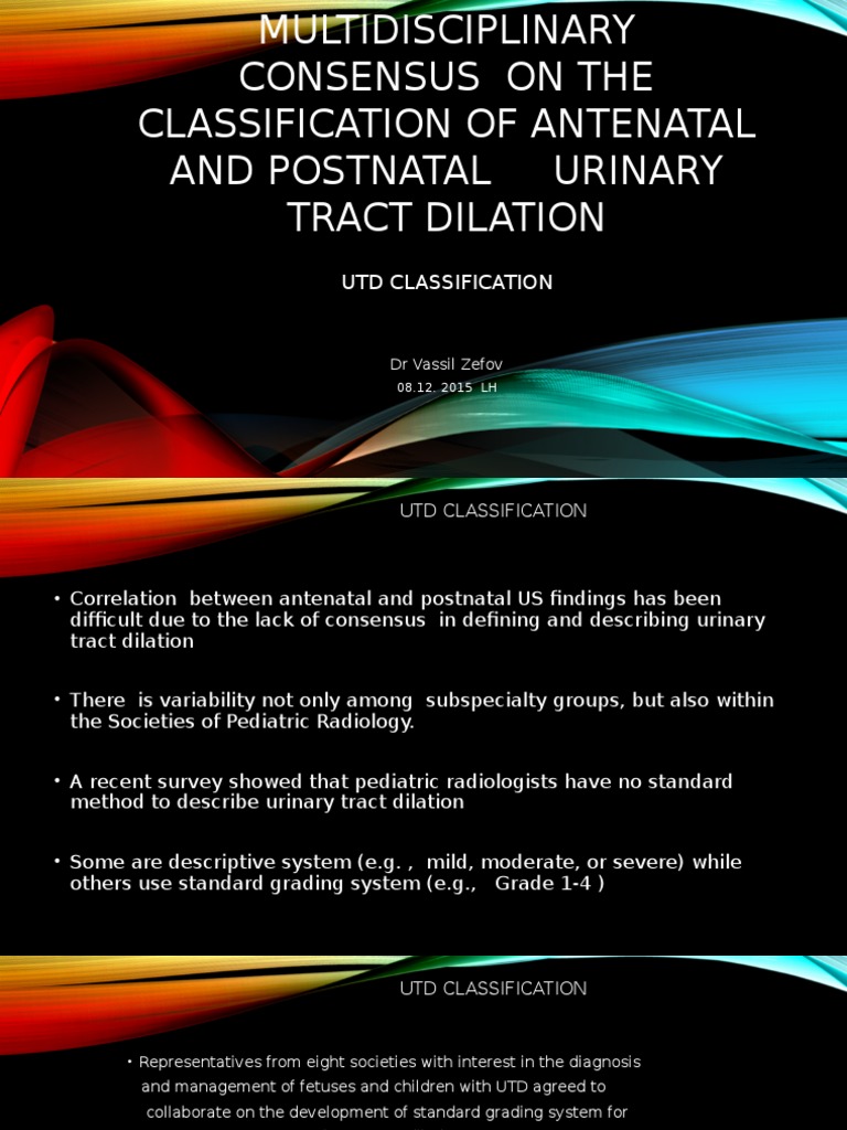 UDT Classification | Radiology | Urology