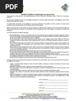 Brela Integrity Pledge Form | PDF