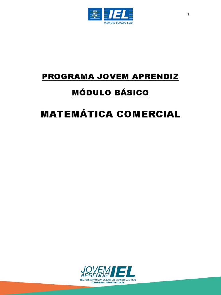 Matemática Comercial Básica: Sistemas de Numeração, Operações ...