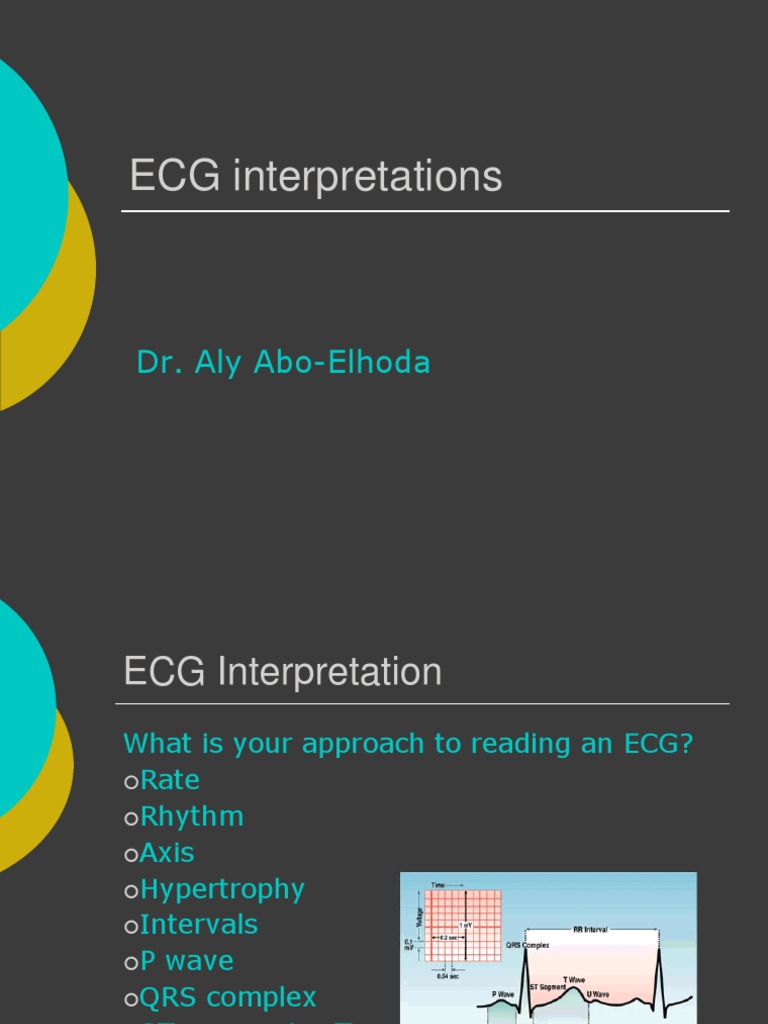 ECG Interpretation Guide and Analysis | PDF | Electrocardiography ...