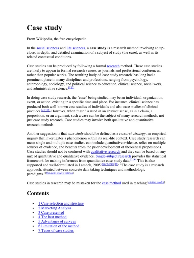 Case Study | PDF | Case Study | Evaluation Methods Case Study | PDF | Case Study | Evaluation Methods
