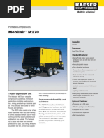 Air Compressor Data Sheet | PDF | Engines | Diesel Engine