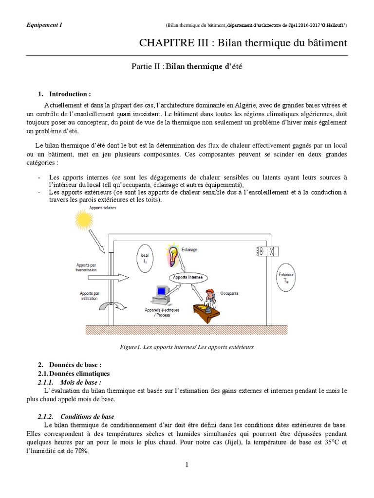 Ch04 PDF | PDF | Climatisation | Mur