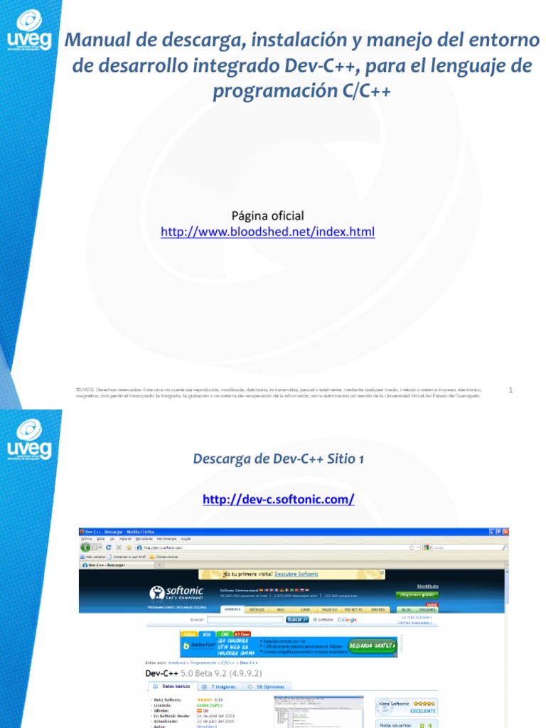 Instalación de Dev-C++ | PDF | C (lenguaje de programación) | Entorno ...