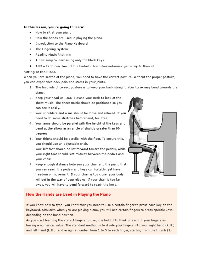 Piano Lessons | PDF | Harmony | Piano