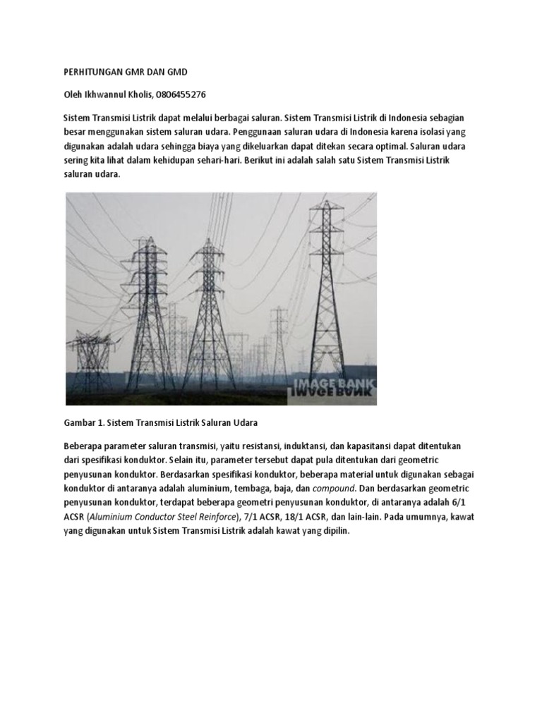 Perhitungan GMD | PDF