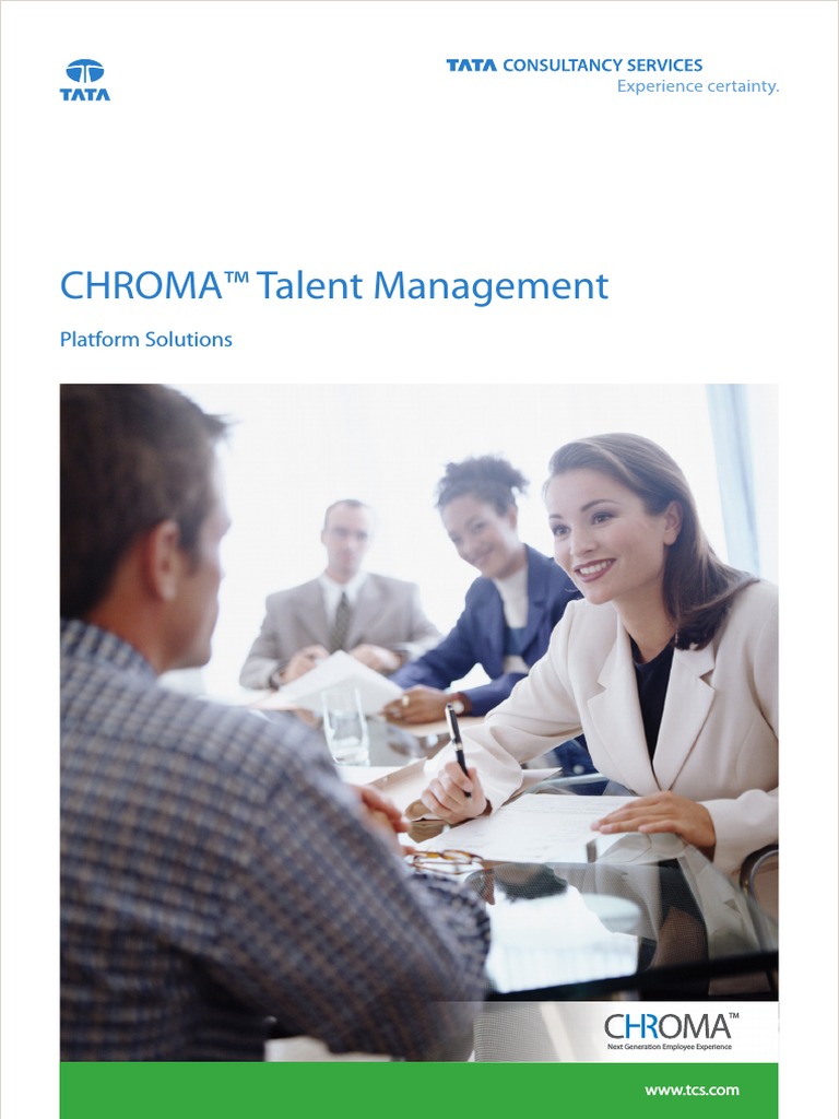 CHROMA™ Talent Management: Platform Solutions | PDF | Enterprise Resource Planning | Software As ...