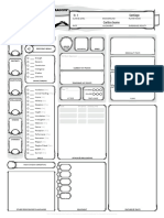 Fallout 2d20 Character Sheet | PDF | Ammunition | Weaponry