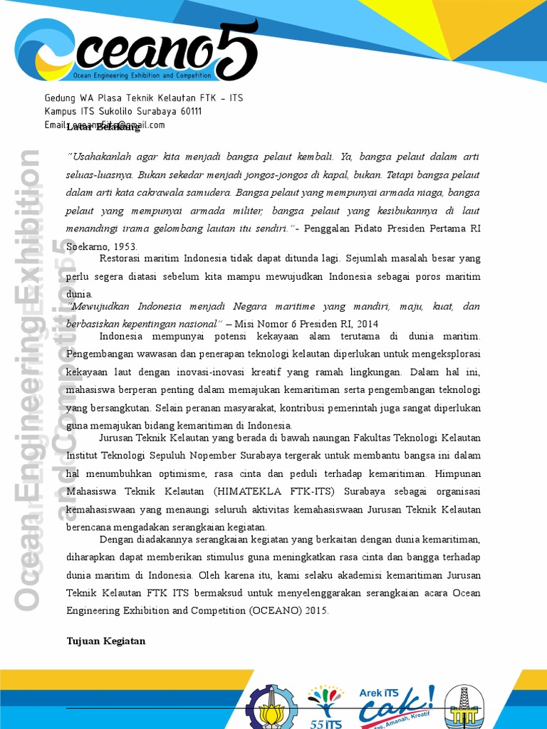 Contoh Proposal Kegiatan | PDF