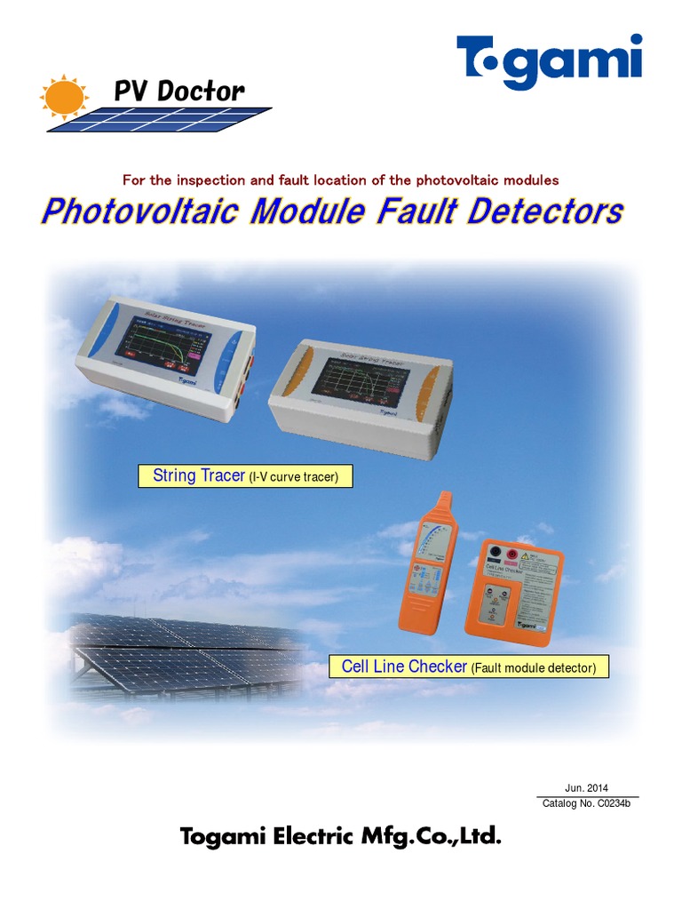 PV Doctor: For The Inspection and Fault Location of The Photovoltaic ...