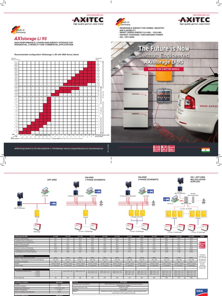 Flyer Storage 9S | PDF | Rechargeable Battery | Energy Technology