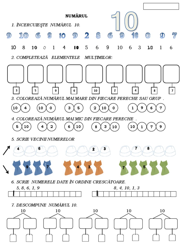 1 Numarul 10