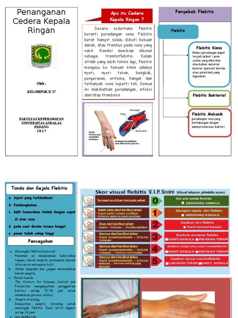 Leaflet Flebitis | PDF