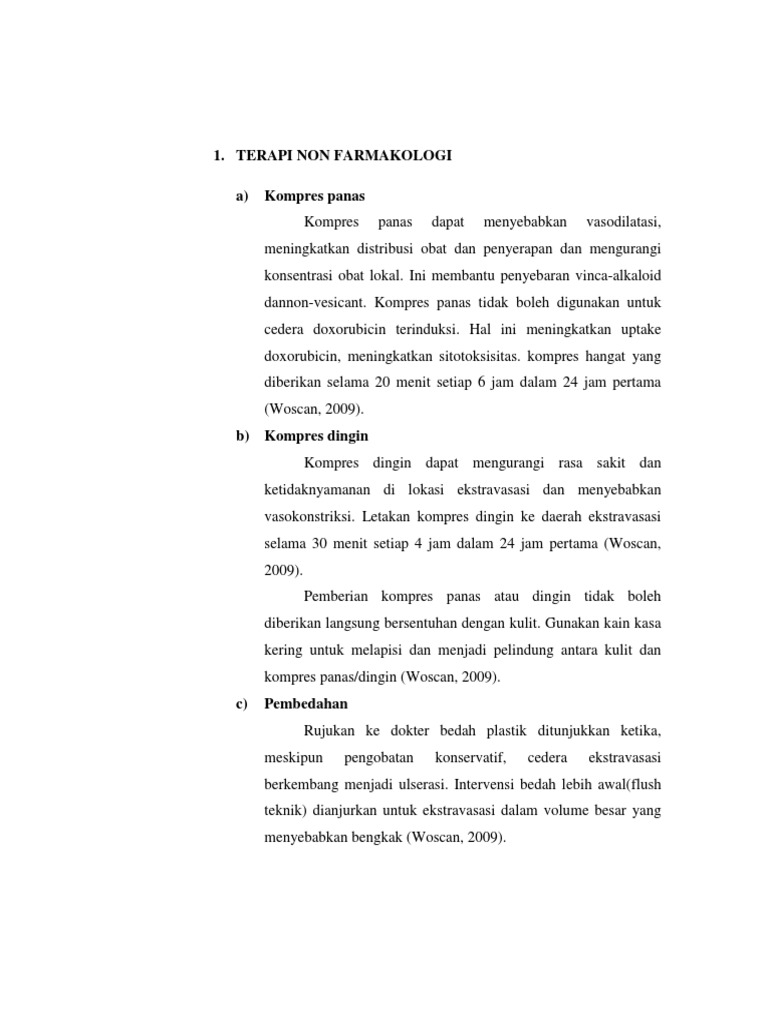 Terapi Non Farmakologi Nutrisi Parenteral | PDF