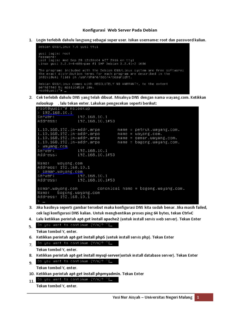 Konfigurasi Apache | PDF