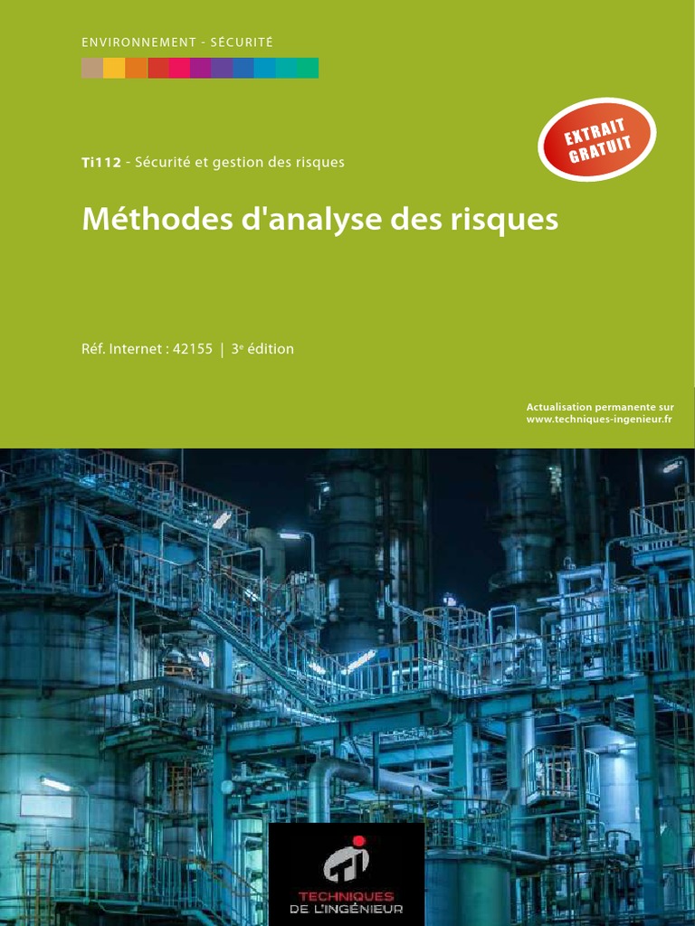 Méthodes D'analyse Des Risques | PDF | Risque | Sécurité