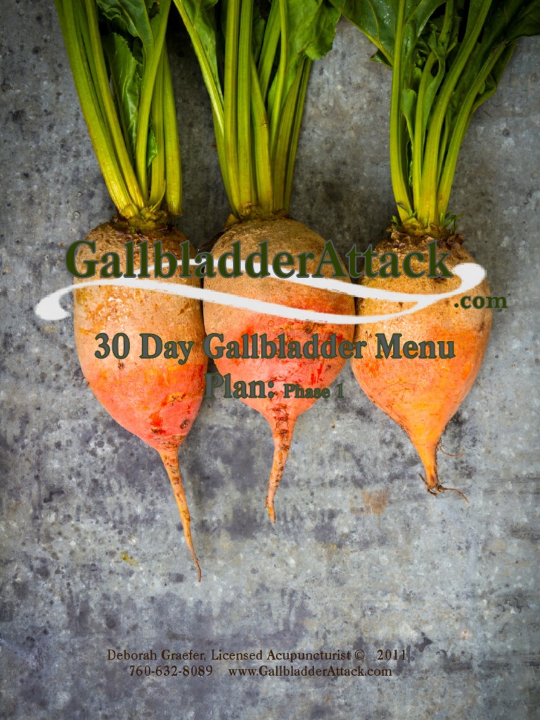 Gallbladderattack: 30 Day Gallbladder Menu Plan | PDF | Salad | Parsley