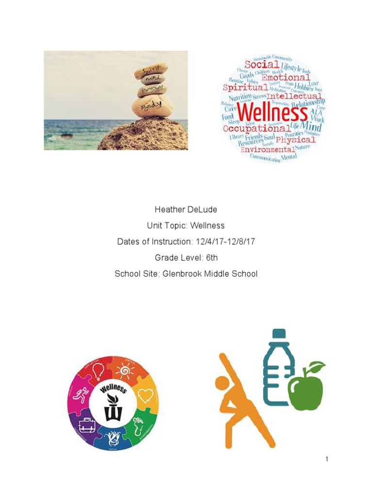 Wellness Unit Plan | PDF | Psychology | Quality Of Life