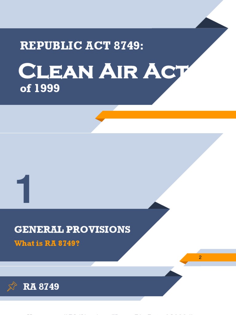 Clean Air Act | PDF | Clean Air Act (United States) | Air Pollution