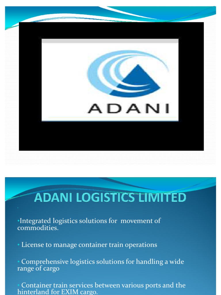 Adani Logistics Overview and Locations | PDF
