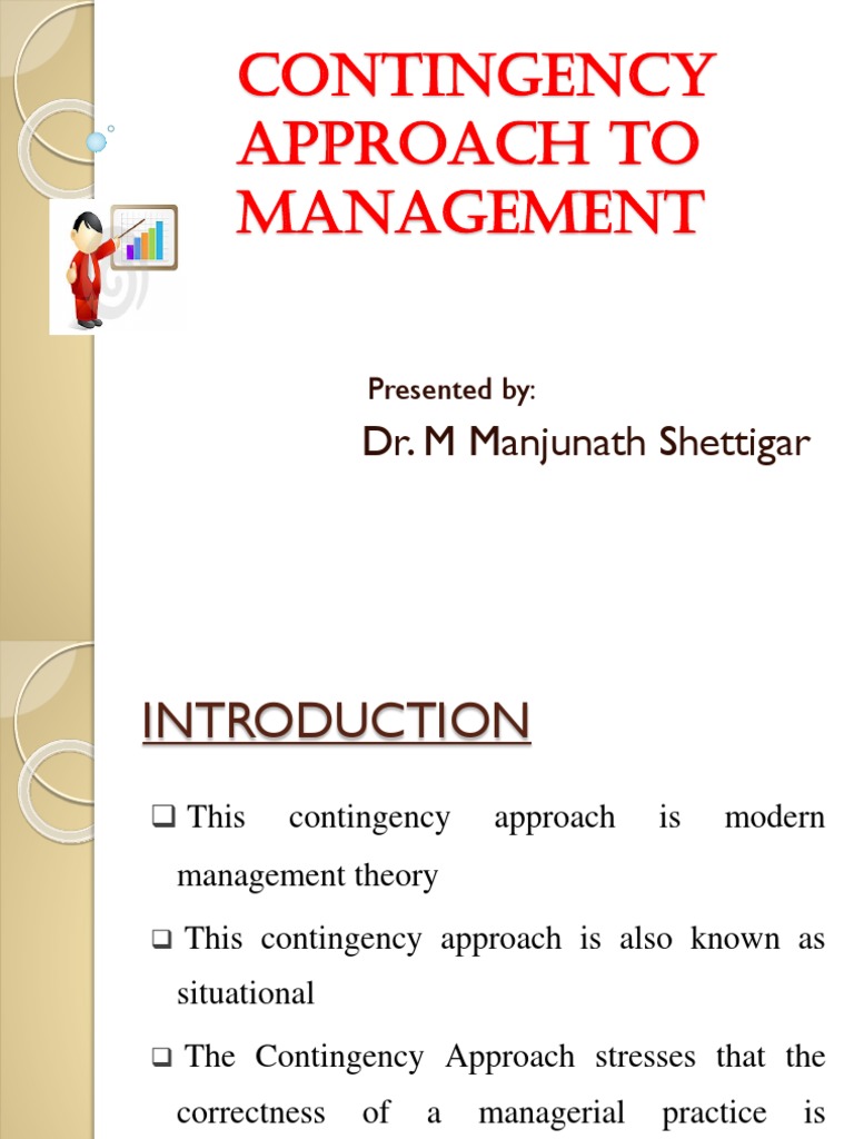 Contingency Approach To Management | PDF